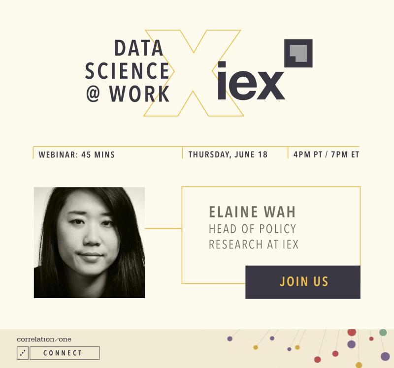 Data Science at Work with IEX | C1 Insights