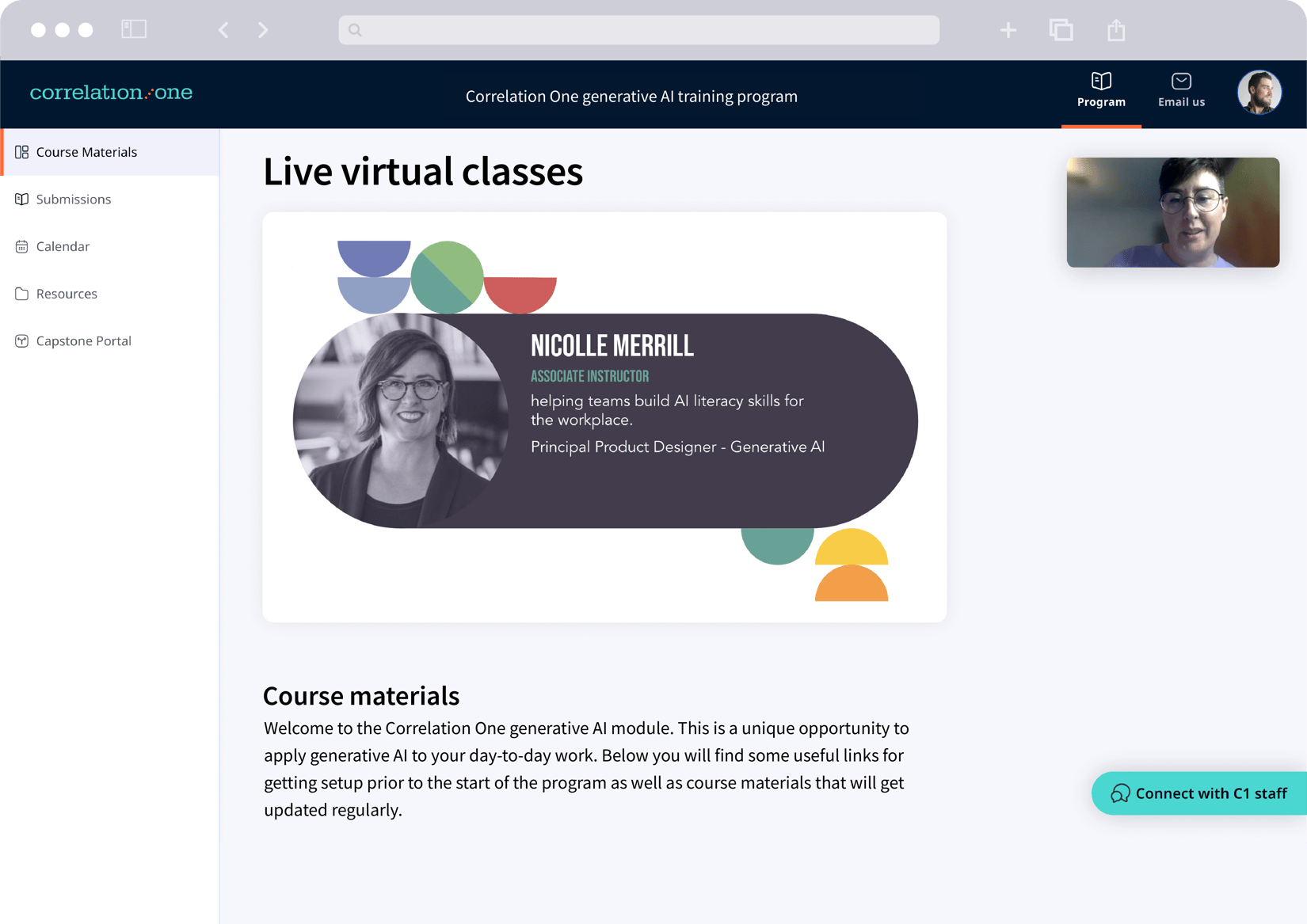 Develop workforce skills for the AI economy - Correlation One