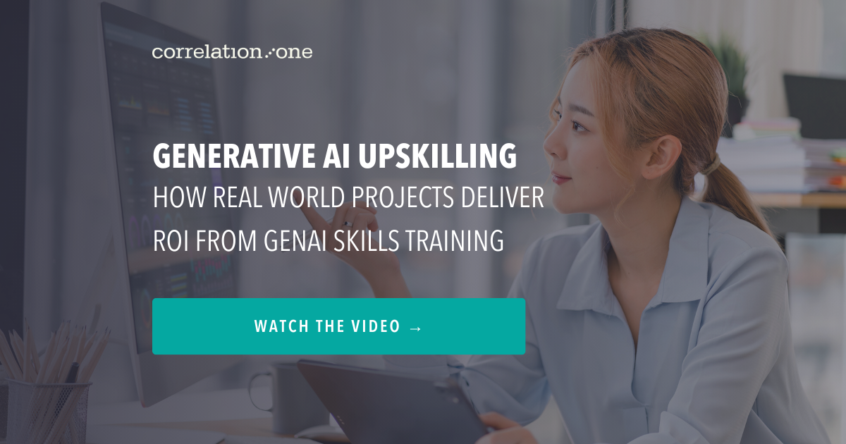 How generative AI real-world projects drive upskilling ROI